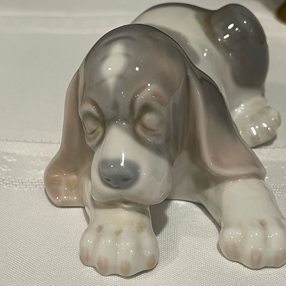 Lladro | Accents | Lladro Retired Sleepy Beagle Puppy | Poshmark